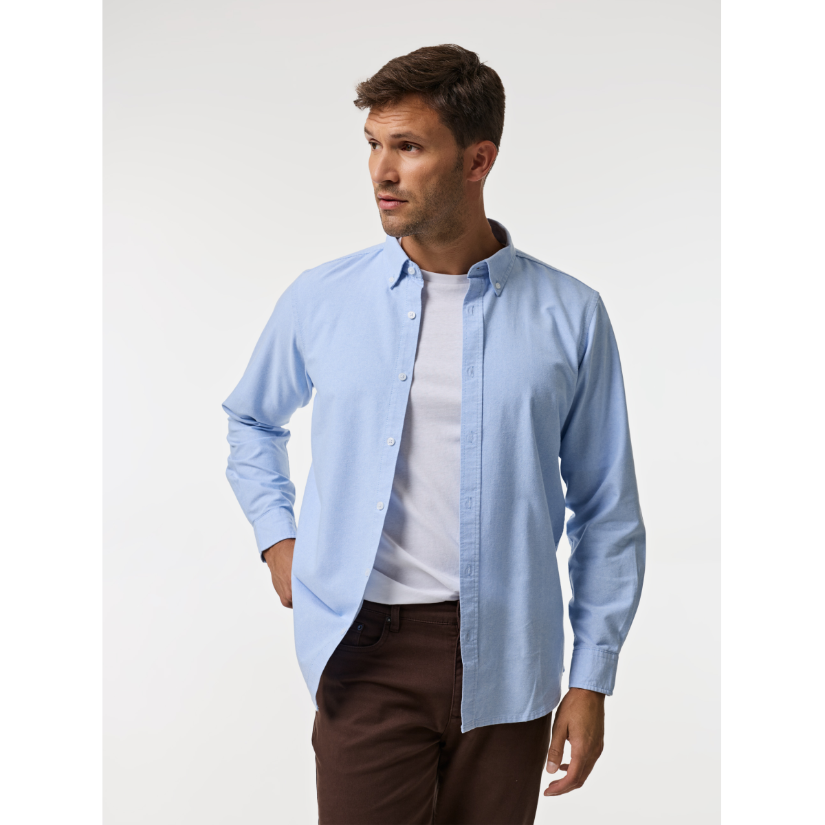 Camisa clássica 100% algodão - CD002410_48 - Code